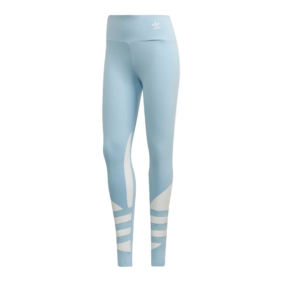 Calza adidas originals Lrg Tight Tiro Alto - CELESTE/BLANCO | City