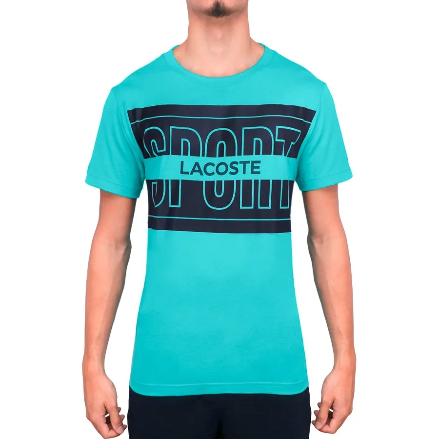 Remera Lacoste - TURQUESA/MARINO | Vaypol
