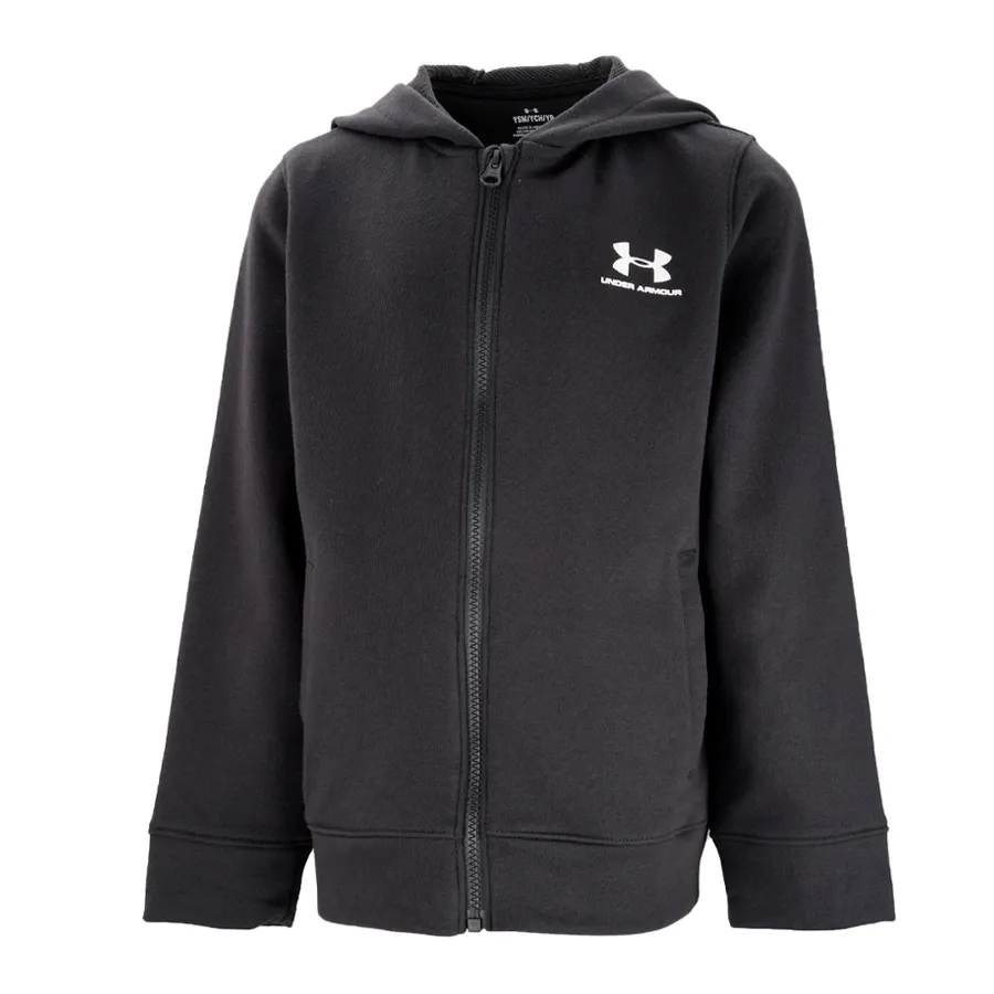 Campera Under Armour Rival Terry Fz Hoodie - NEGRO | Vaypol